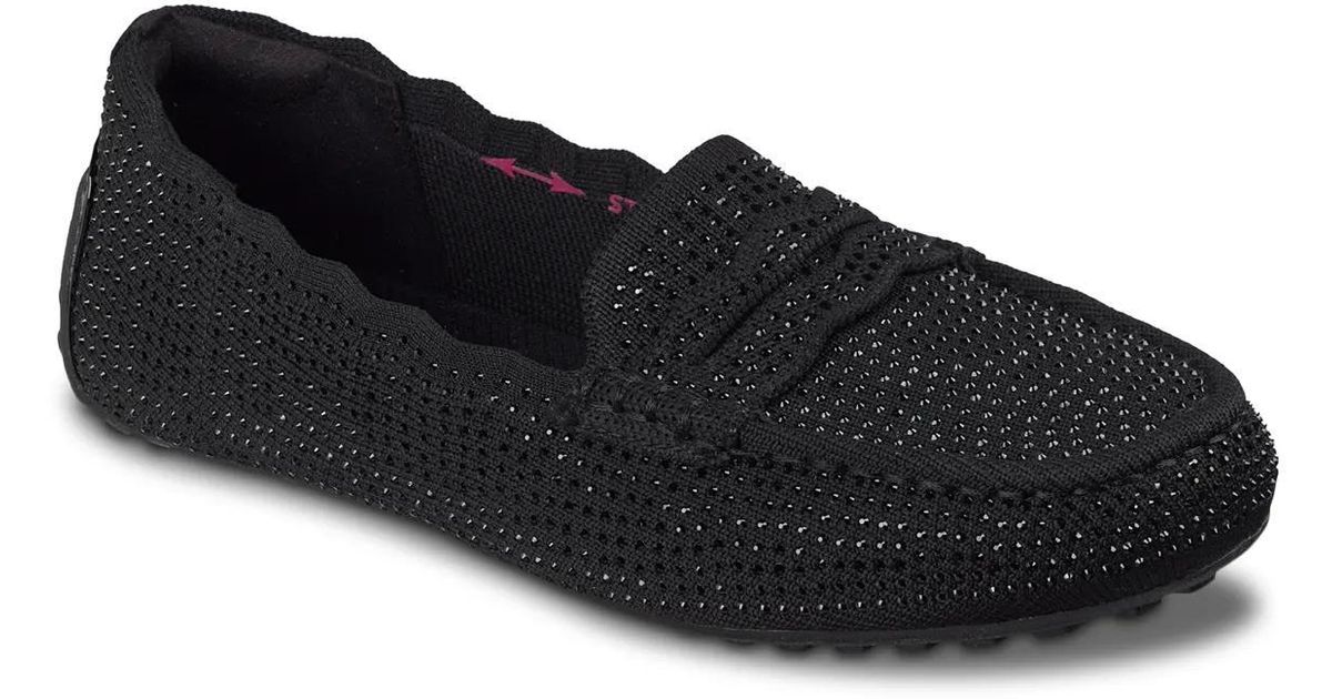 Skechers Cleo Driver Regal Cutie Loafer in Black | Lyst