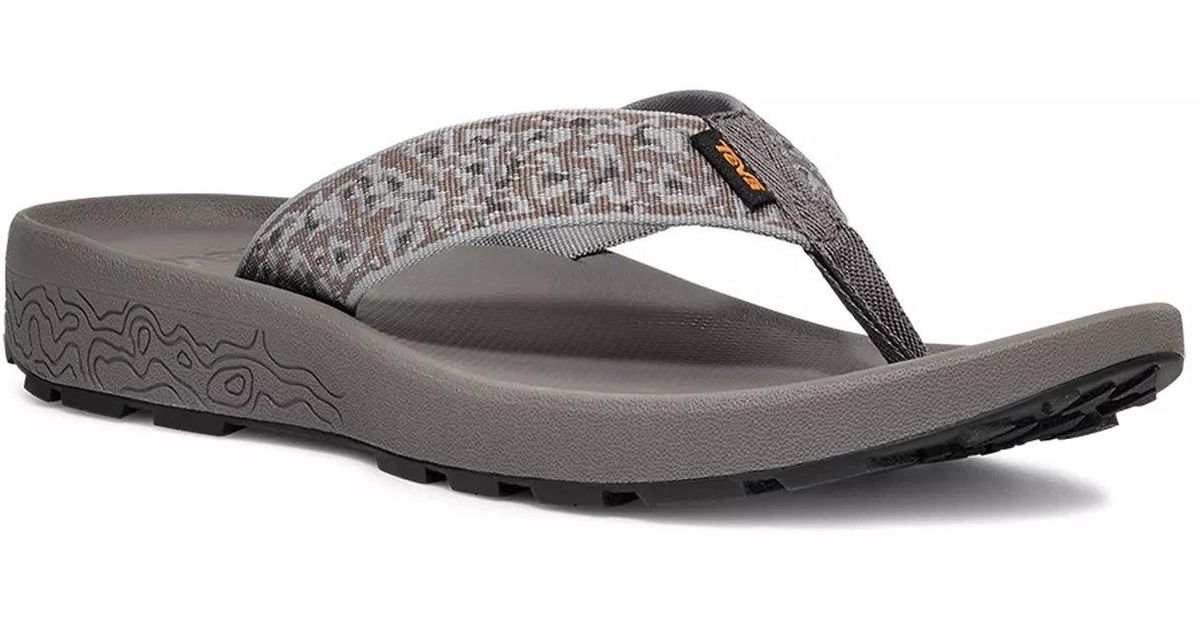 Teva Hydratrek Flip Flop in Black for Men | Lyst