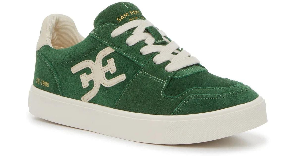 Sam Edelman Ellie Sneaker in Green | Lyst
