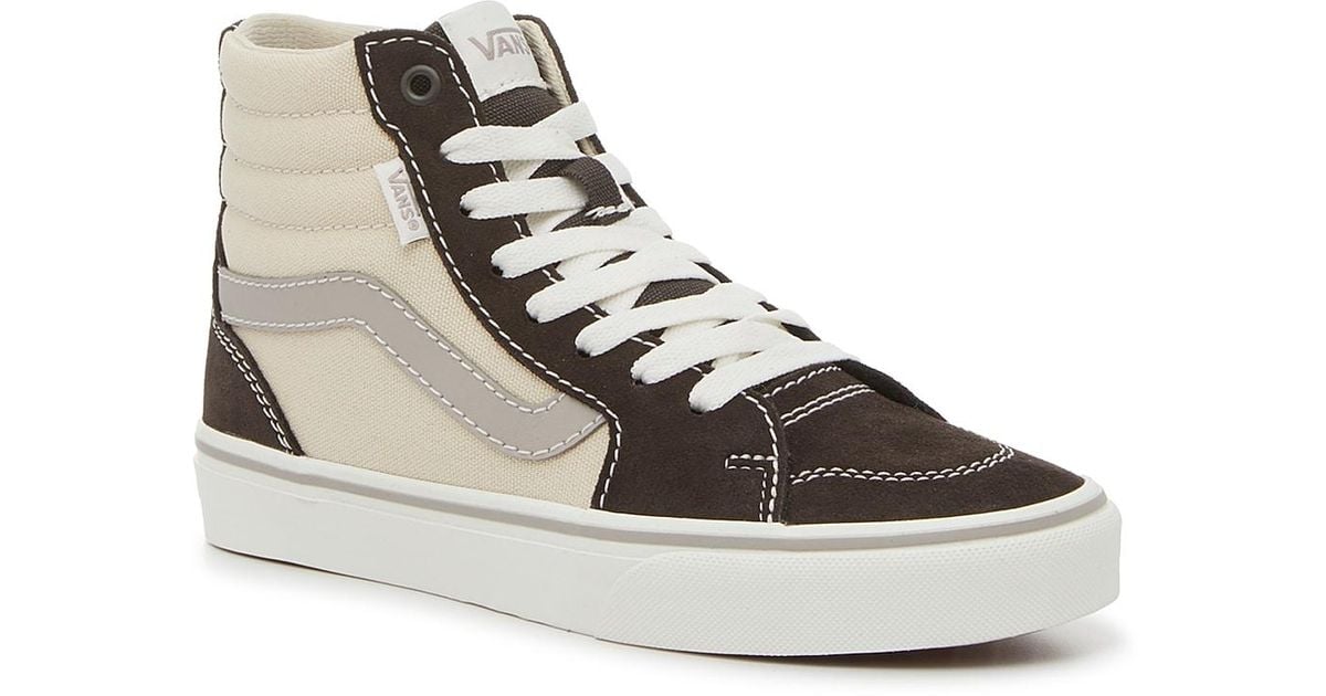 Vans Filmore High-top Sneaker in Black | Lyst