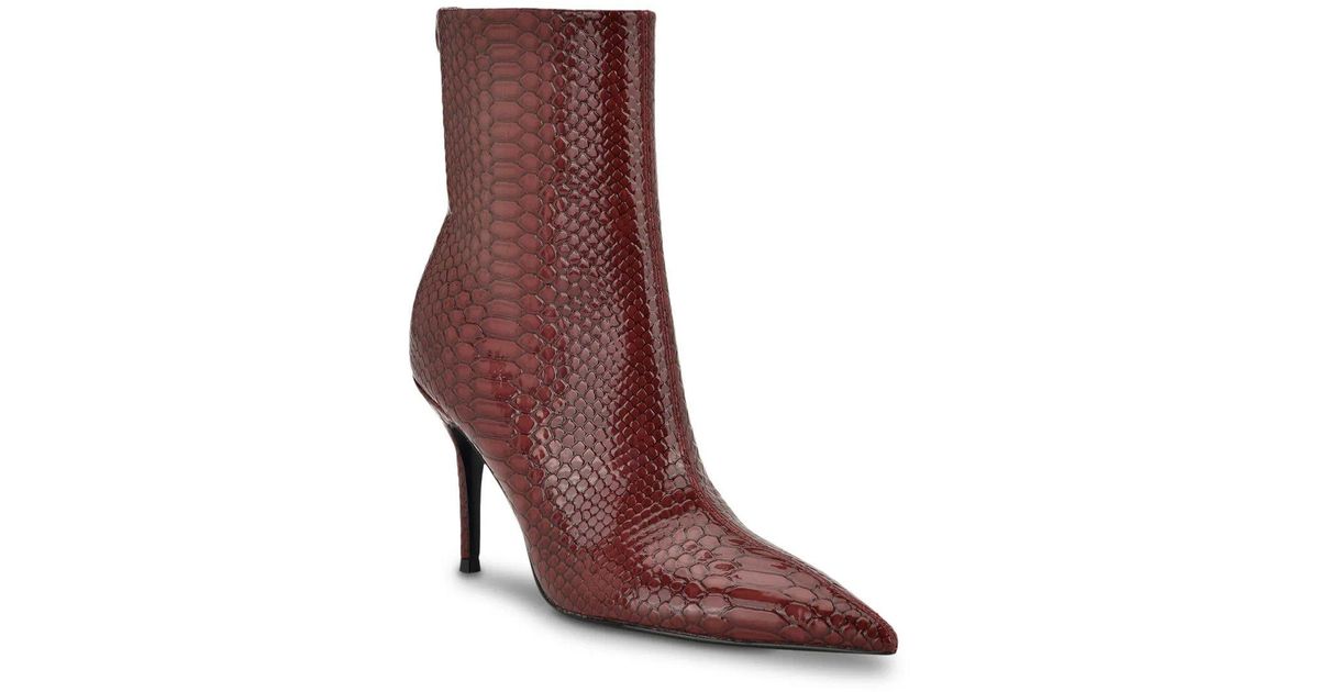 Guess Gomora Bootie in Brown | Lyst