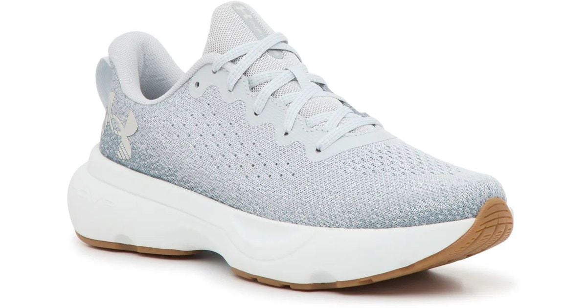 Under Armour Infinite Running Shoe in White for Men | Lyst