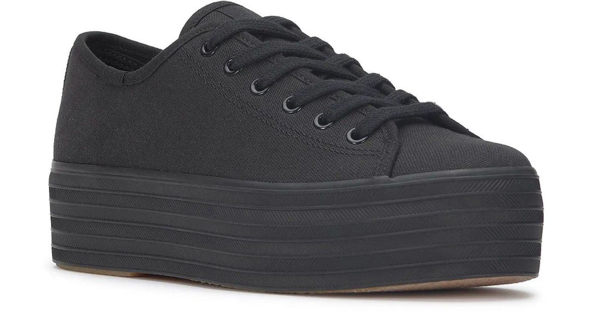 Keds Triple Up Platform Sneaker in Black | Lyst