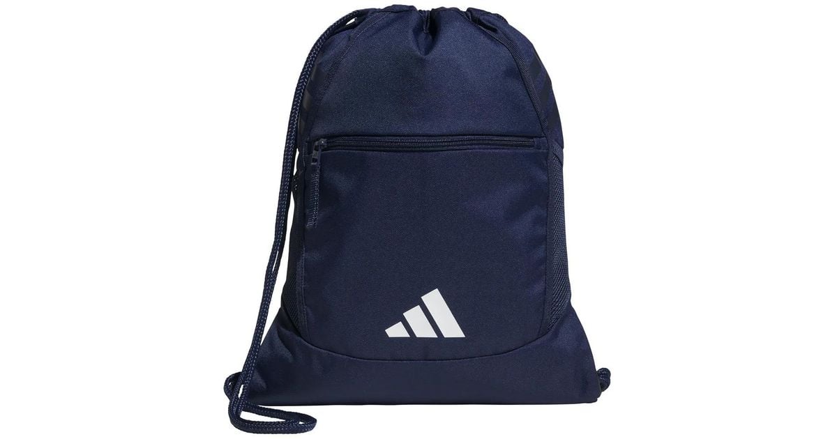 adidas Stadium Sackpack Drawstring Bag in Blue for Men | Lyst