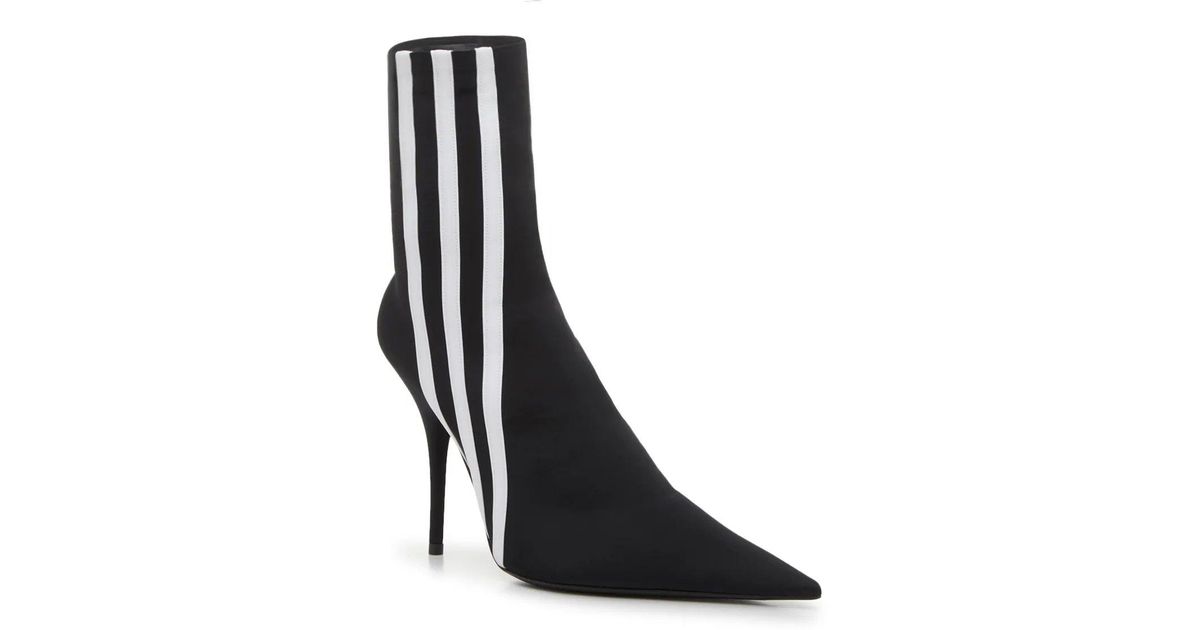 Balenciaga X Adidas Knife Bootie in Black | Lyst