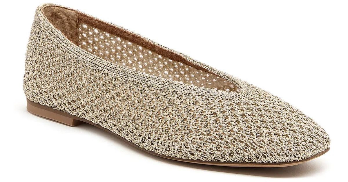 Kelsi Dagger Brooklyn Freya Flat in Metallic | Lyst