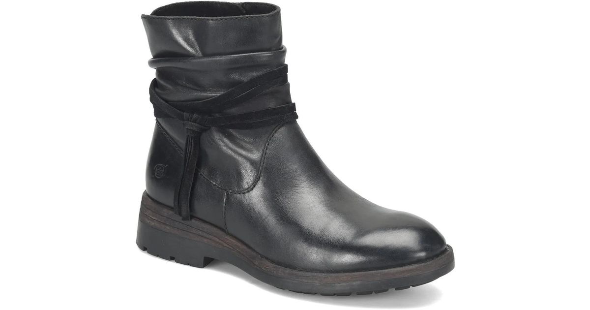 Born Mollie Bootie in Black | Lyst