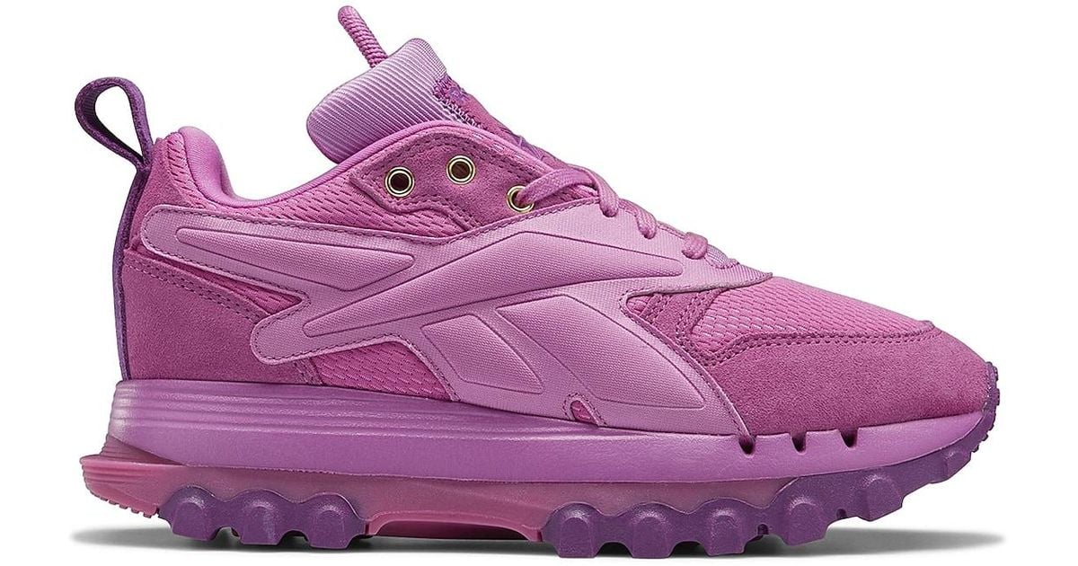 Reebok Cardi B Classic Leather V2 Sneaker In Purple Lyst