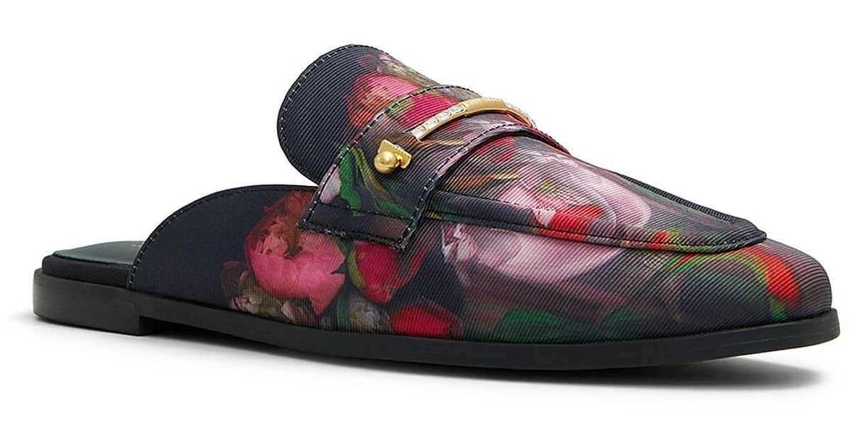 Ted Baker Zola Icon Mule in Black | Lyst