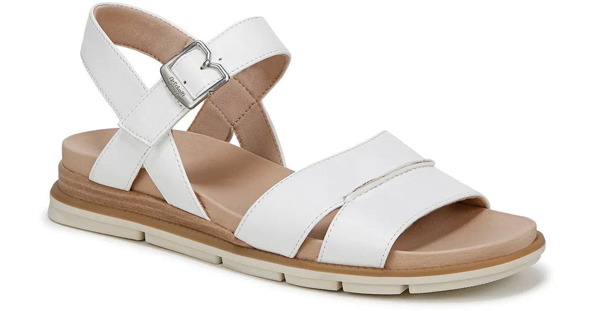 Dr. Scholls Timeless Fun Sandal in White | Lyst