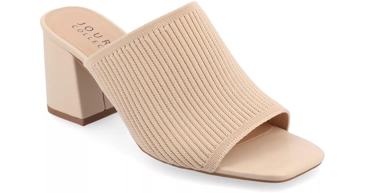 Journee Collection Lorenna Mule in Black | Lyst