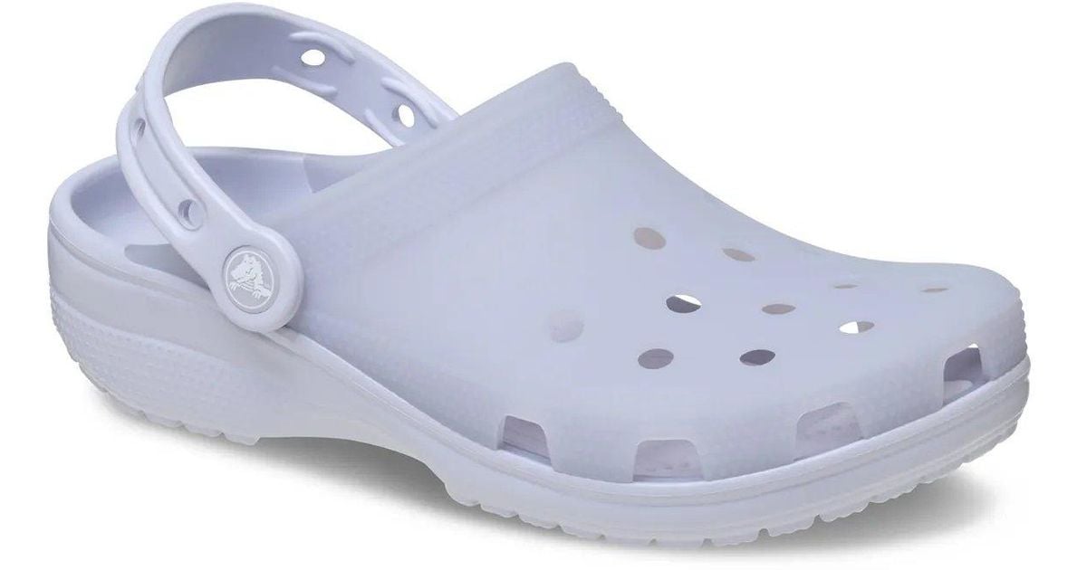 Crocs™ Classic Frosted Clog in White | Lyst