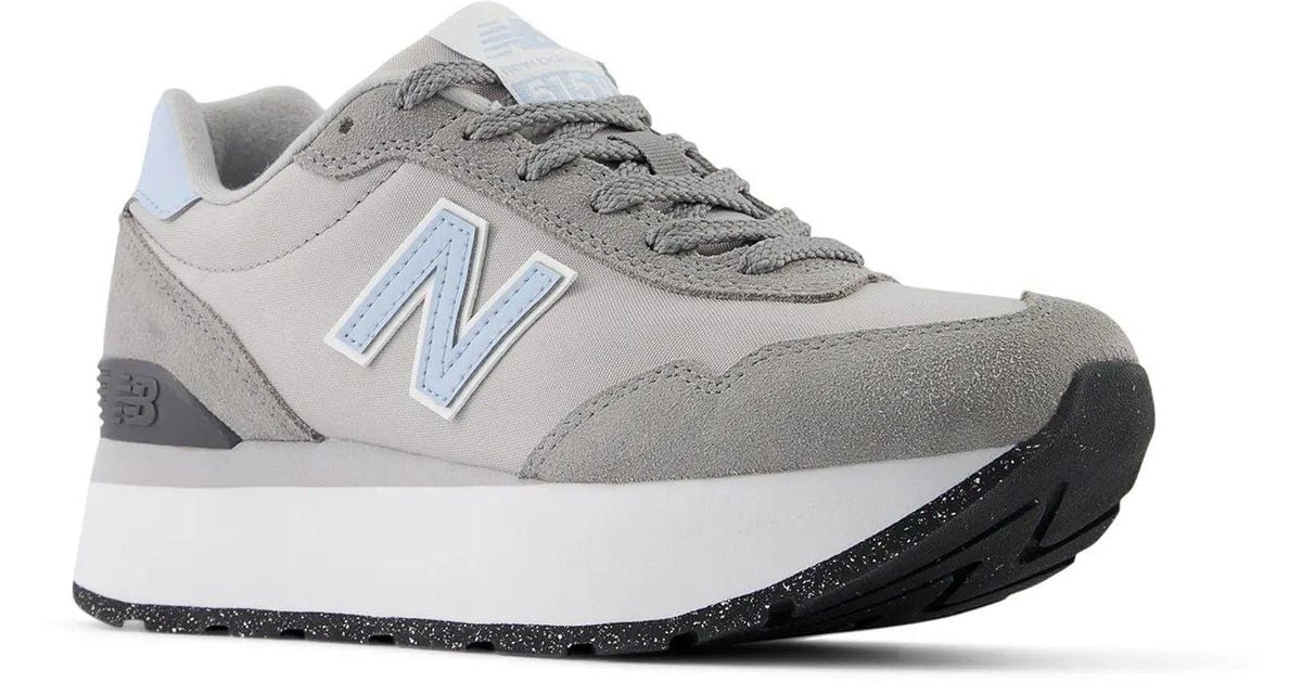 New Balance 515H Platform Sneaker in Gray | Lyst