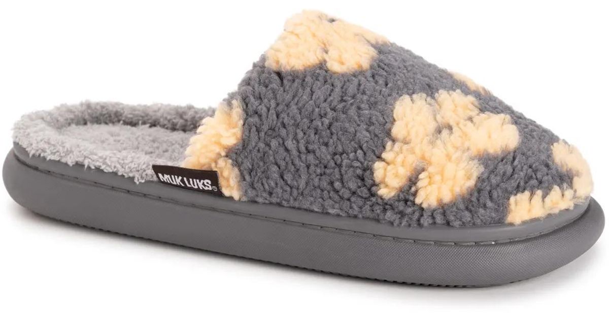 Muk Luks Joss Scuff Slipper | Lyst