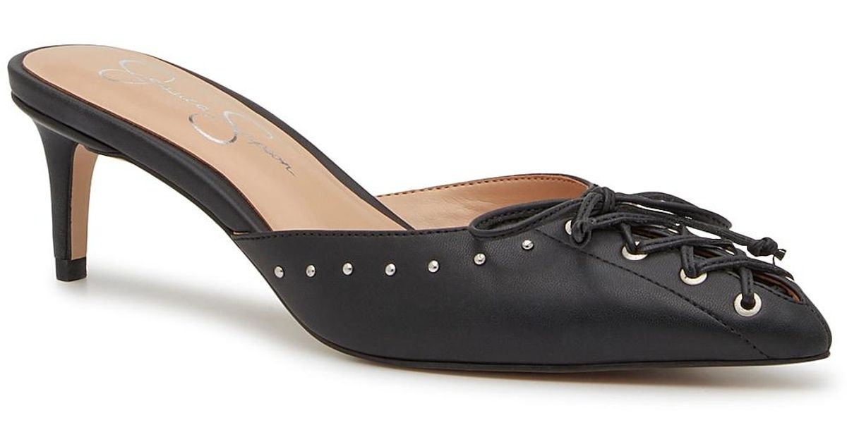 Jessica Simpson Quilria Pump in Black | Lyst