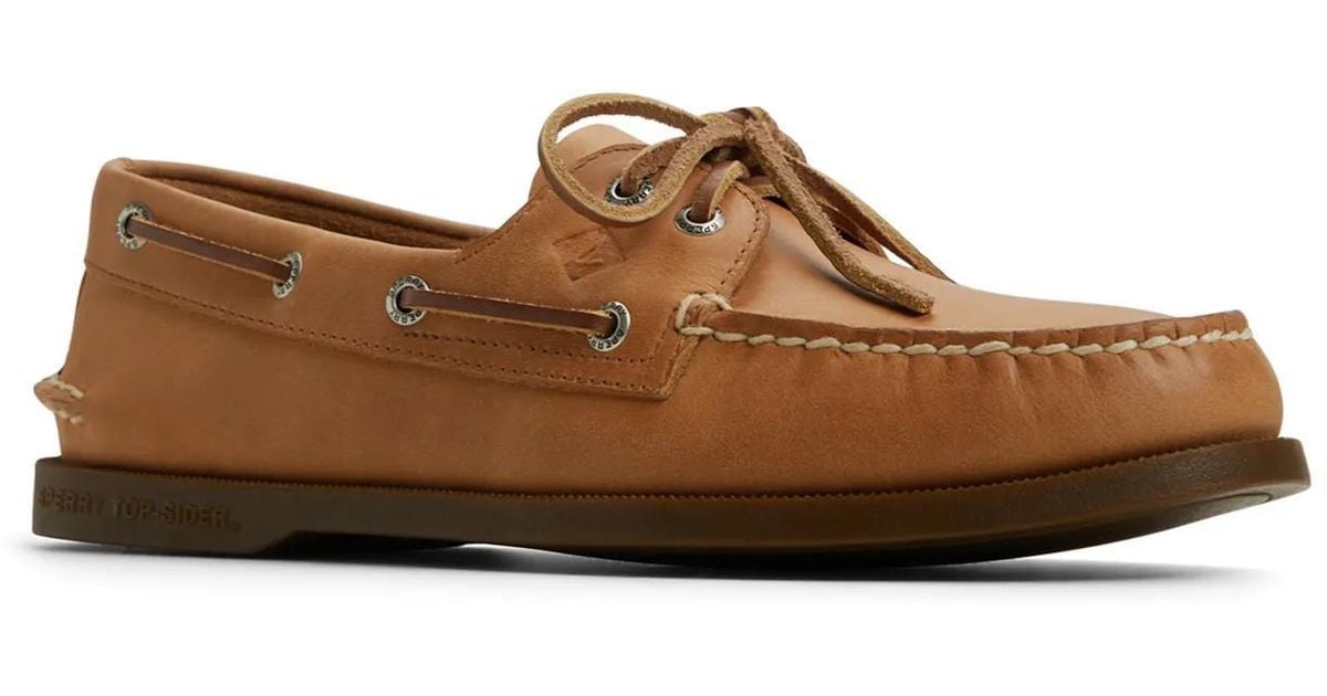 Sperry Top-Sider Authentic Original 2Eye Boat Shoe in Brown for Men | Lyst