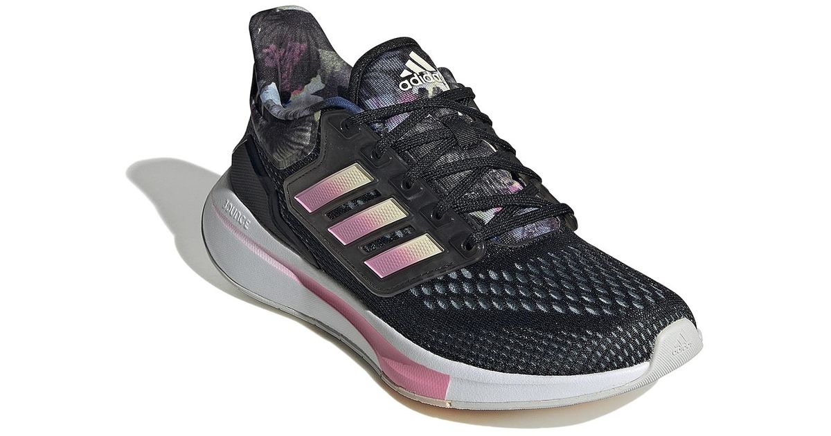adidas Rubber Eq 21 Running Shoe in Black (Blue) | Lyst adidas Rubber Eq 21 Running Shoe in Black (Blue) | Lyst