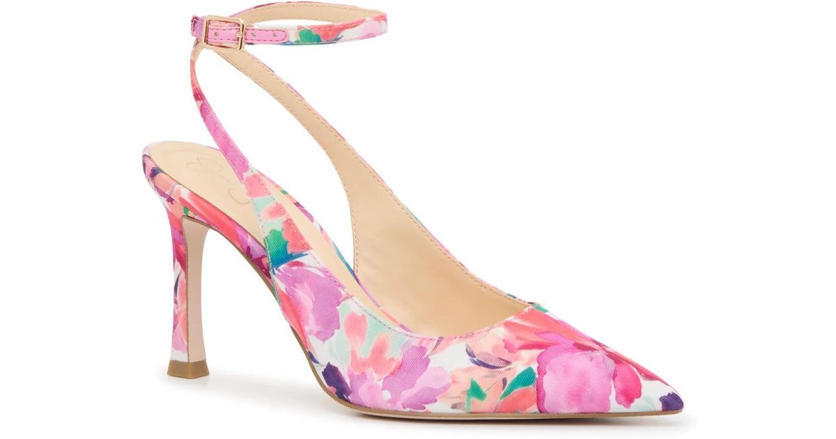 Jessica Simpson Lafier Pump in Red | Lyst