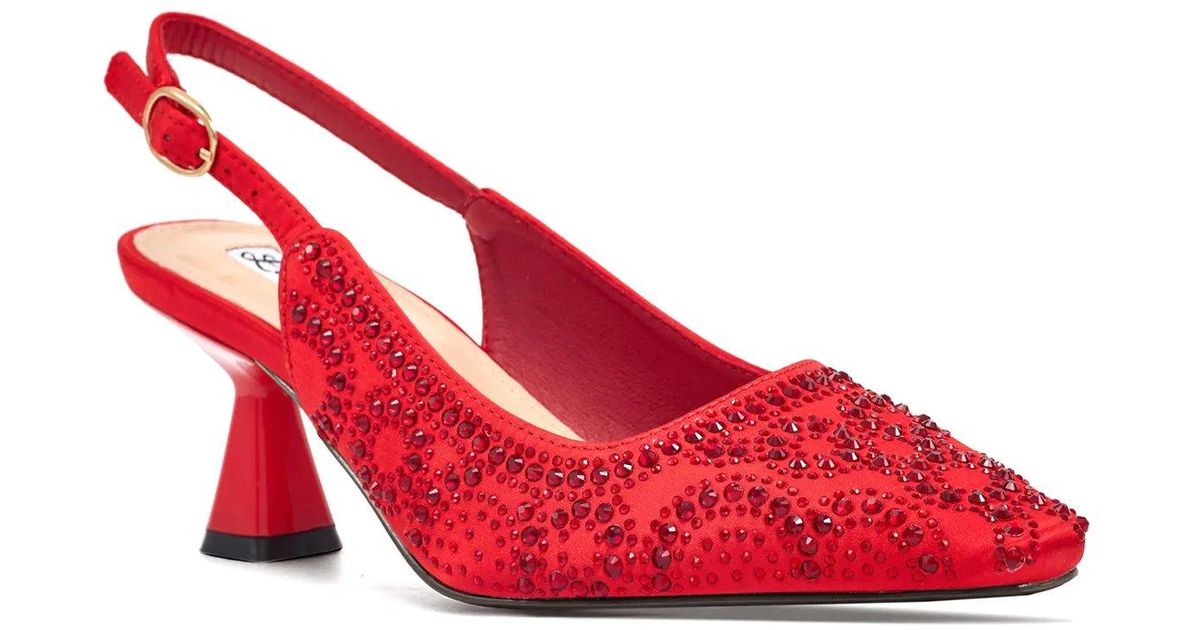 Lady Couture Lucy Pump in Red | Lyst