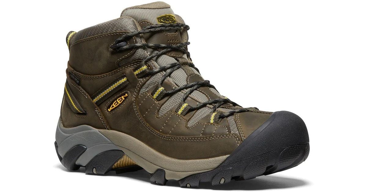 Keen Targhee Ii Waterproof Hiking Boot in Black for Men | Lyst