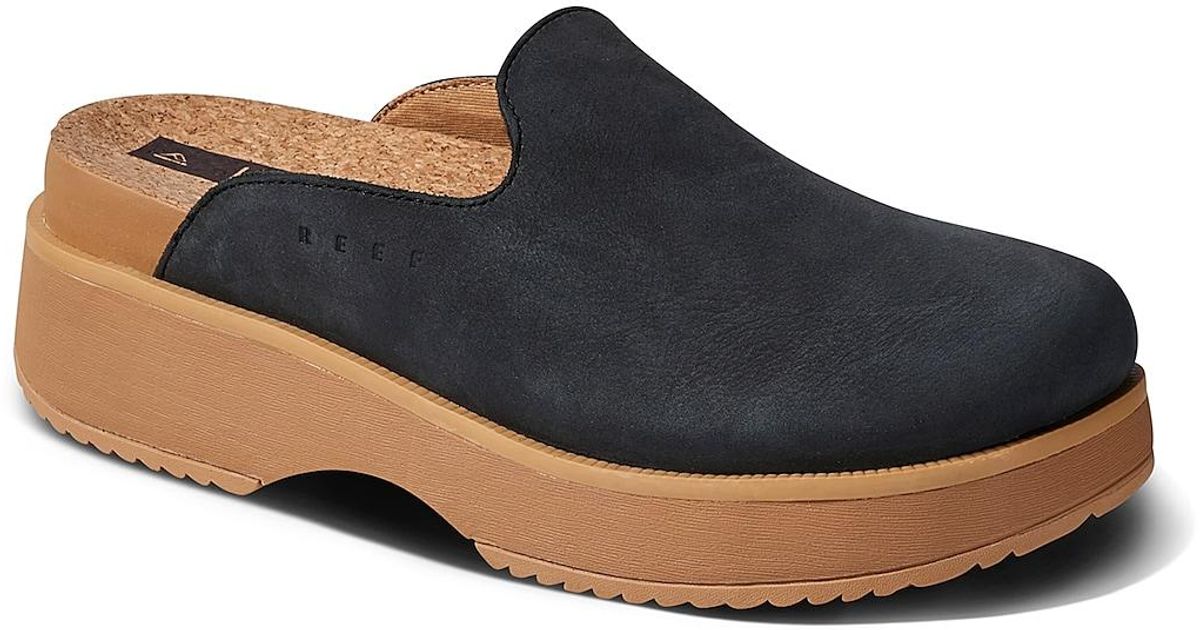 Reef Vista Skye Platform Clog in Blue | Lyst