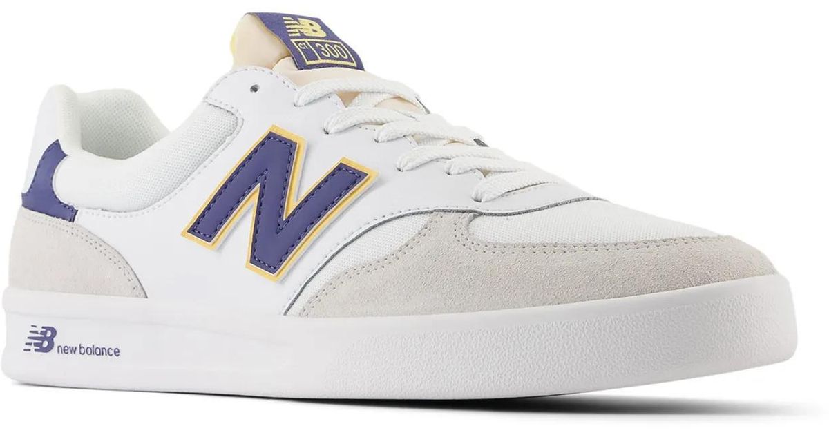 New Balance Ct 300 V3 Court Sneaker in White for Men | Lyst