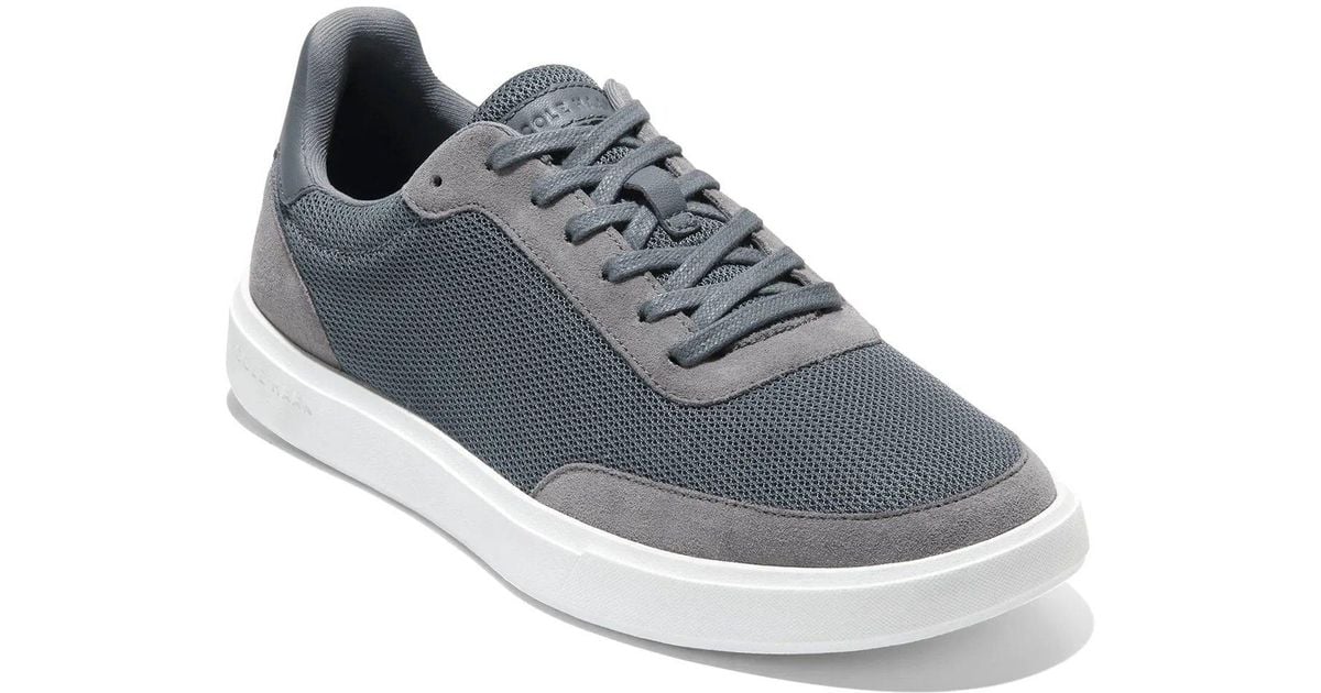 Cole Haan Grand Crosscourt Sideserve Sneaker In Blue For Men Lyst