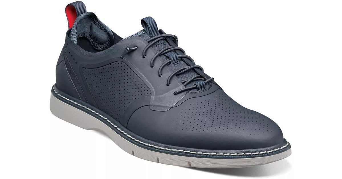 Stacy Adams Synchro Oxford in Blue for Men | Lyst