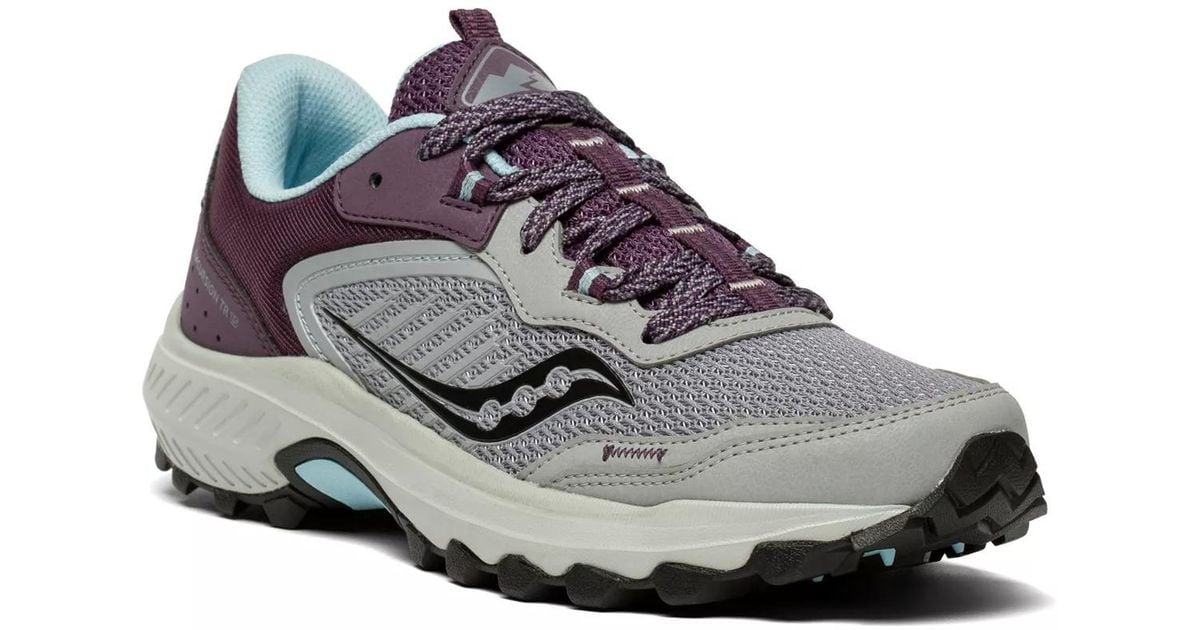 Saucony Excursion Tr15 Trail Running Shoe in Gray | Lyst
