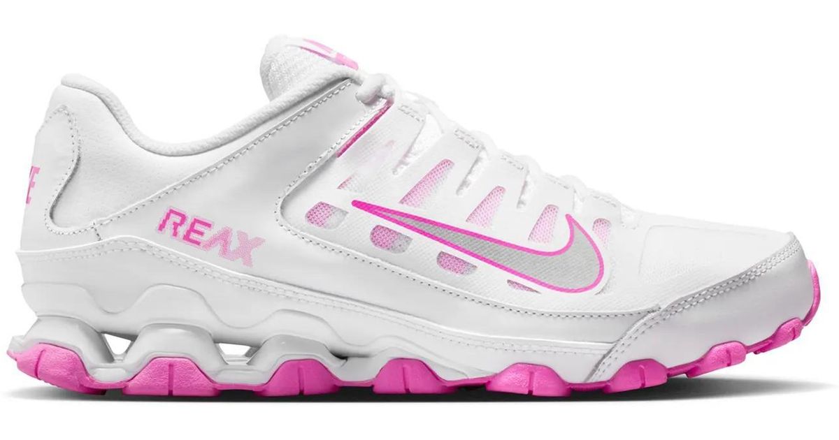 Nike Reax 8 Tr Sneaker in White | Lyst