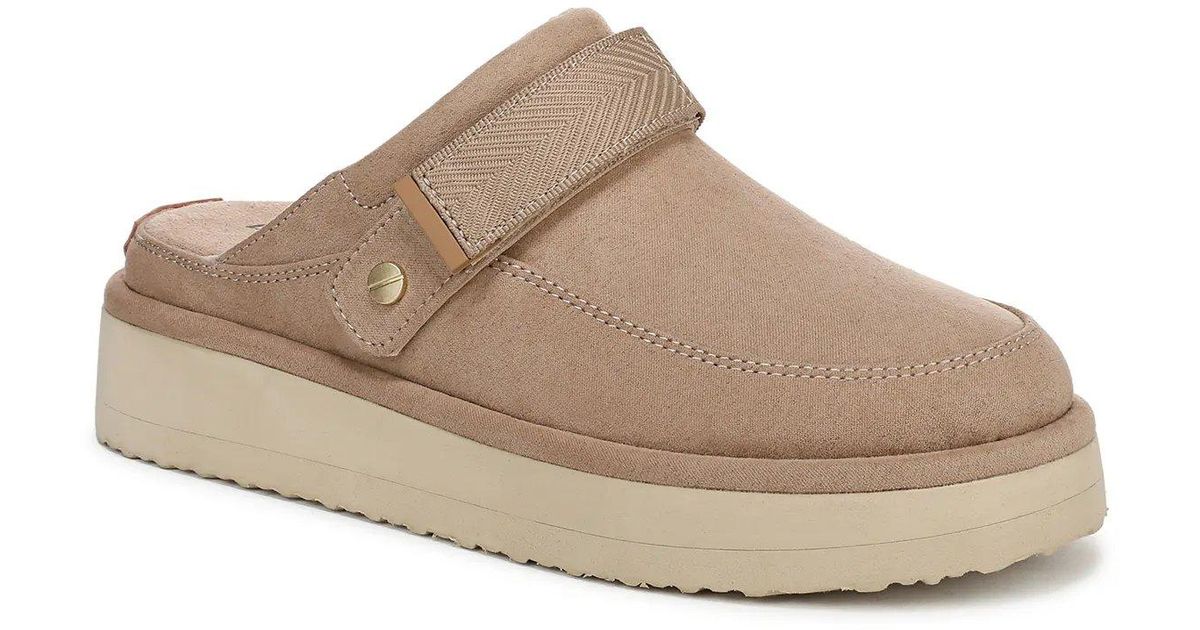 Dr. Scholls Chill Time Clog in Brown | Lyst