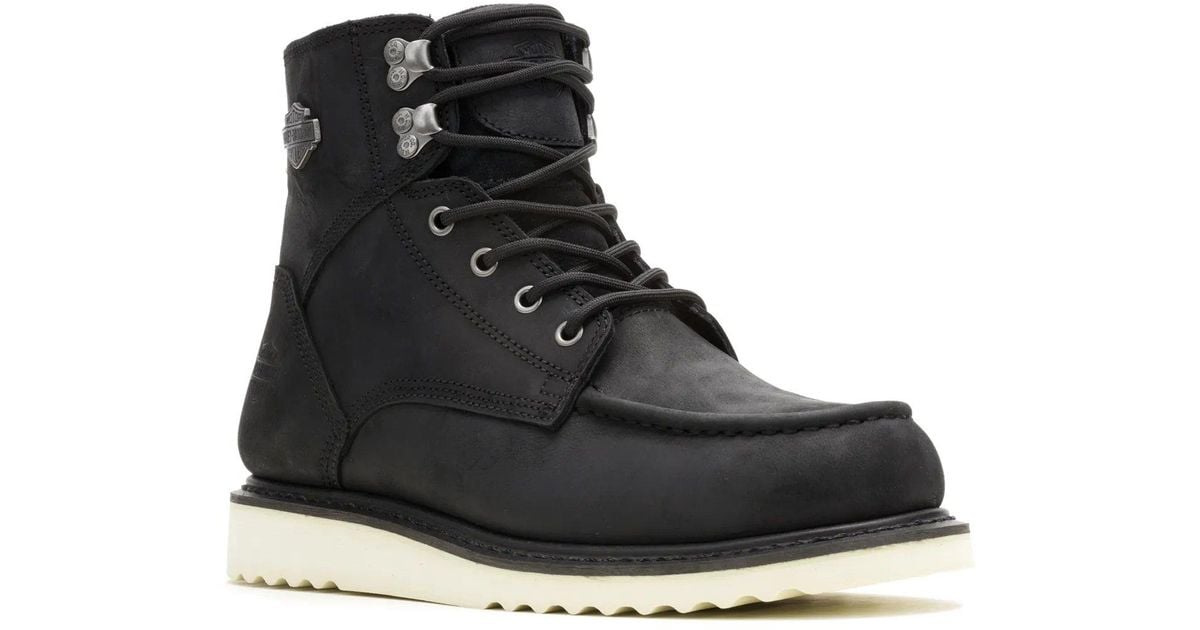 Harley Davidson Harleydavidson Brosman Boot in Black for Men | Lyst