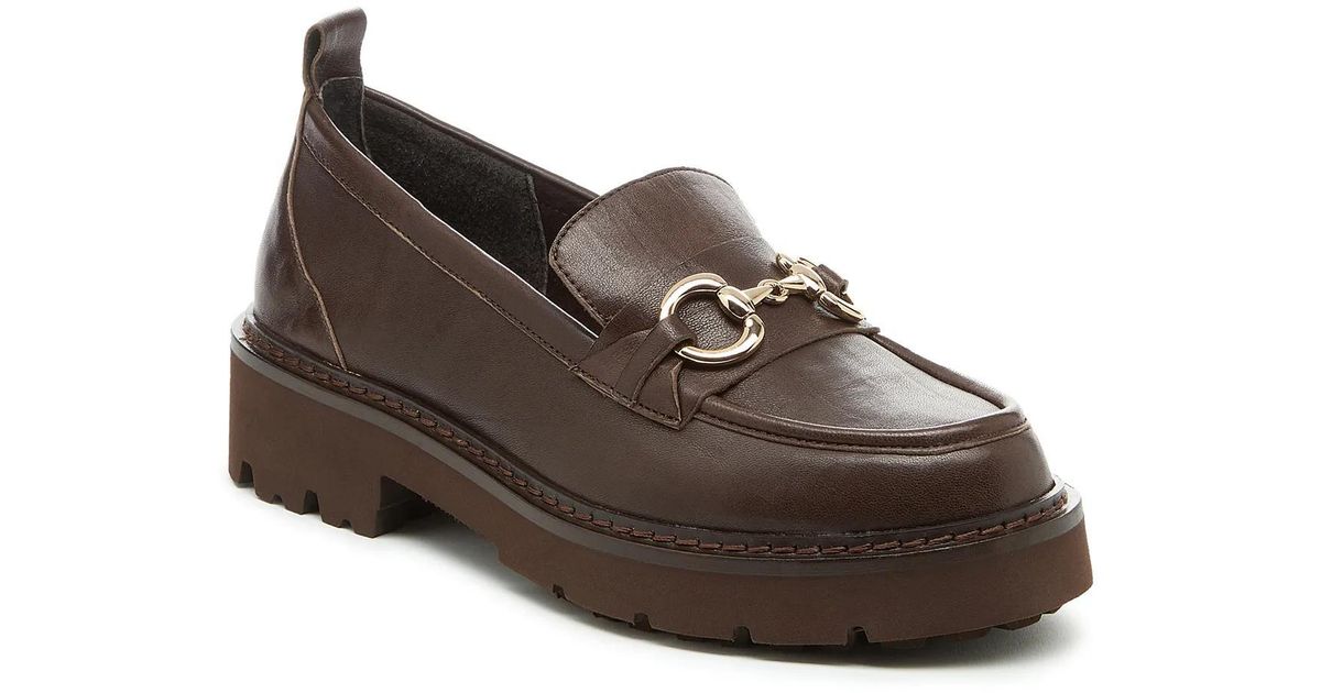 Kelsi Dagger Brooklyn Jemmie Platform Loafer in Brown | Lyst