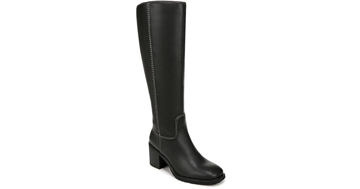 Zodiac Cindy Wide Calf Boot in Black | Lyst