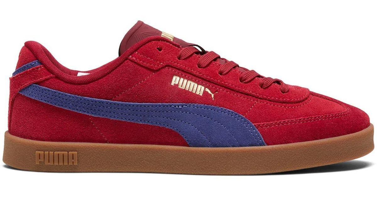 PUMA Club Ii Era Sneaker in Red for Men | Lyst