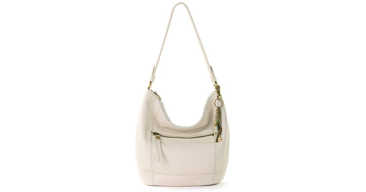 The Sak Sequoia Leather Hobo Bag in Black | Lyst