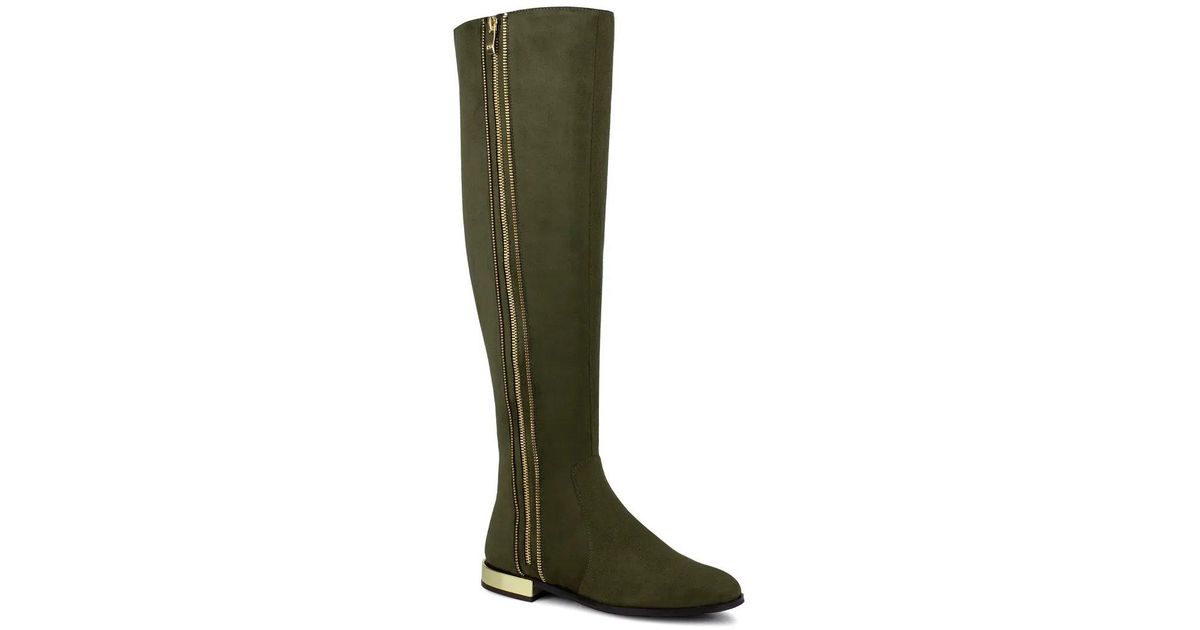 Ninety Union Majestic Overtheknee Boot in Black | Lyst