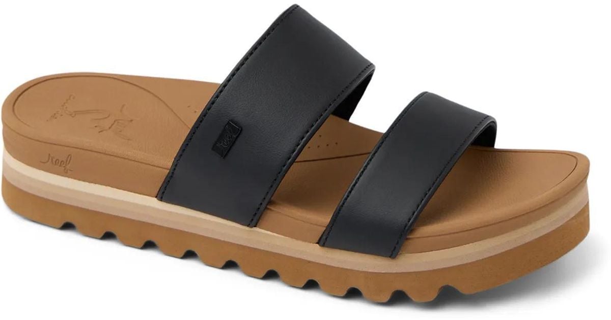 Reef Banded Horizon Hi Wedge Sandal