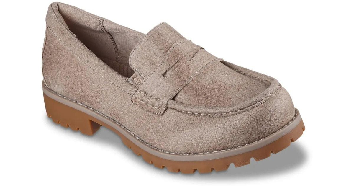 Skechers Cypress Bold Move Loafer in Gray | Lyst