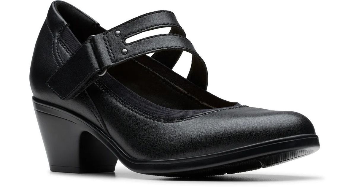 Clarks Emily Janna Pump in Black | Lyst