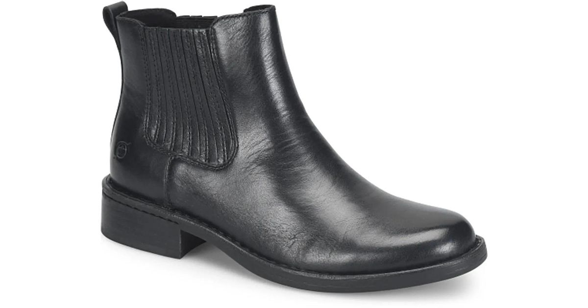 Born Cici Chelsea Boot in Black | Lyst