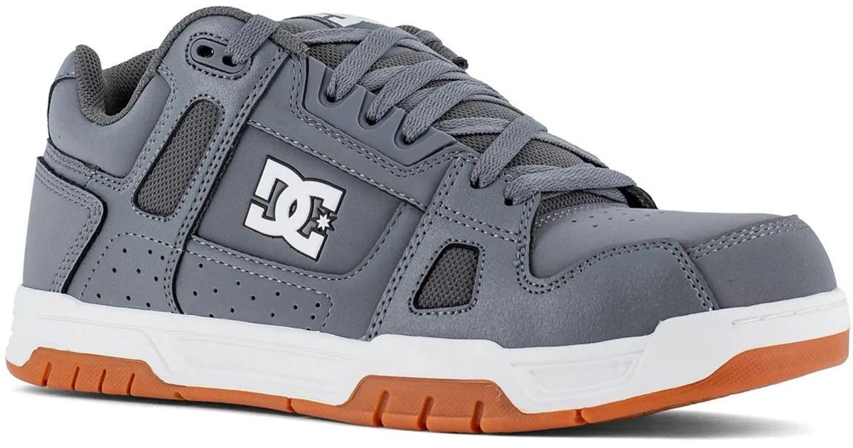 DC WORK CREW Stag Composite Toe Work Sneaker in Blue for Men | Lyst
