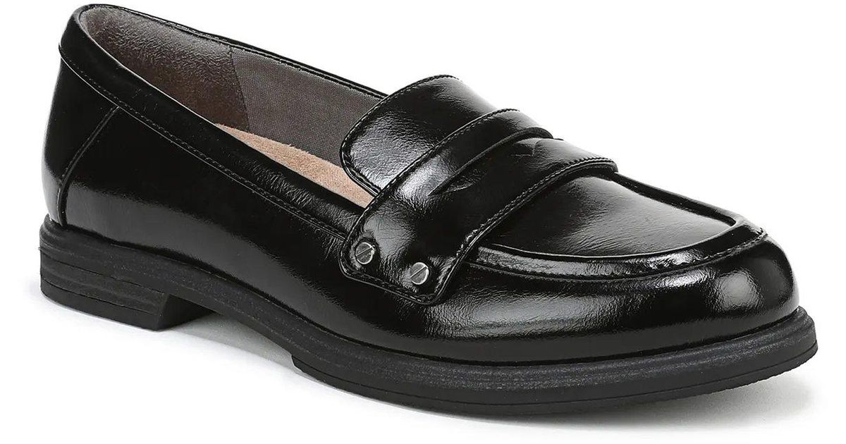 Dr. Scholls Hello Penny Loafer in Black | Lyst