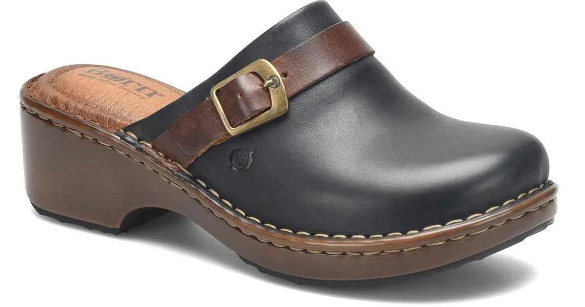 Born Tru Clog in Black | Lyst