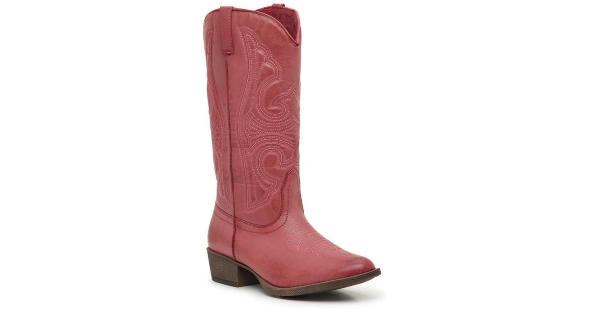 Matisse Legend Cowboy Boot in Red | Lyst