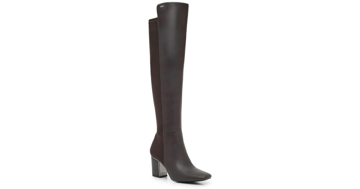 DKNY Cilli Boot in Black | Lyst
