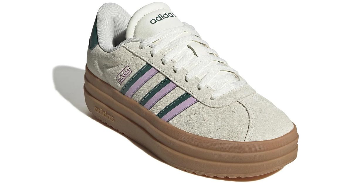 adidas Vl Court Bold Sneaker in White | Lyst