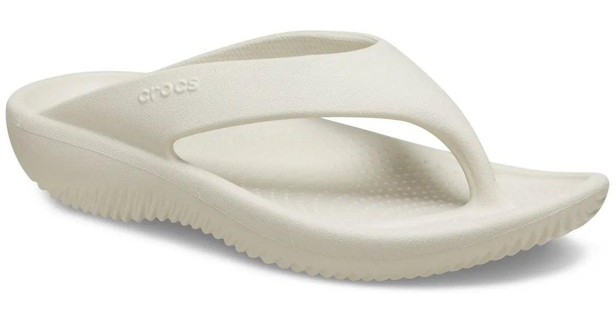 Crocs™ Mellow Recovery Flip Flop in White | Lyst