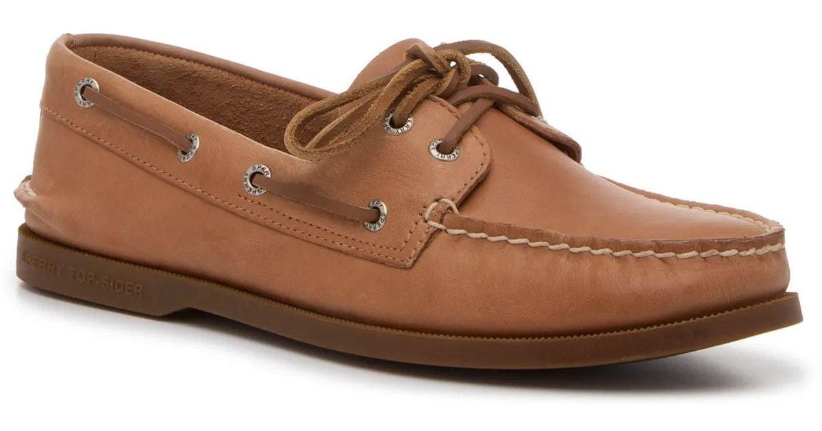 Sperry Top-Sider Authentic Original 2Eye Boat Shoe in Brown for Men | Lyst