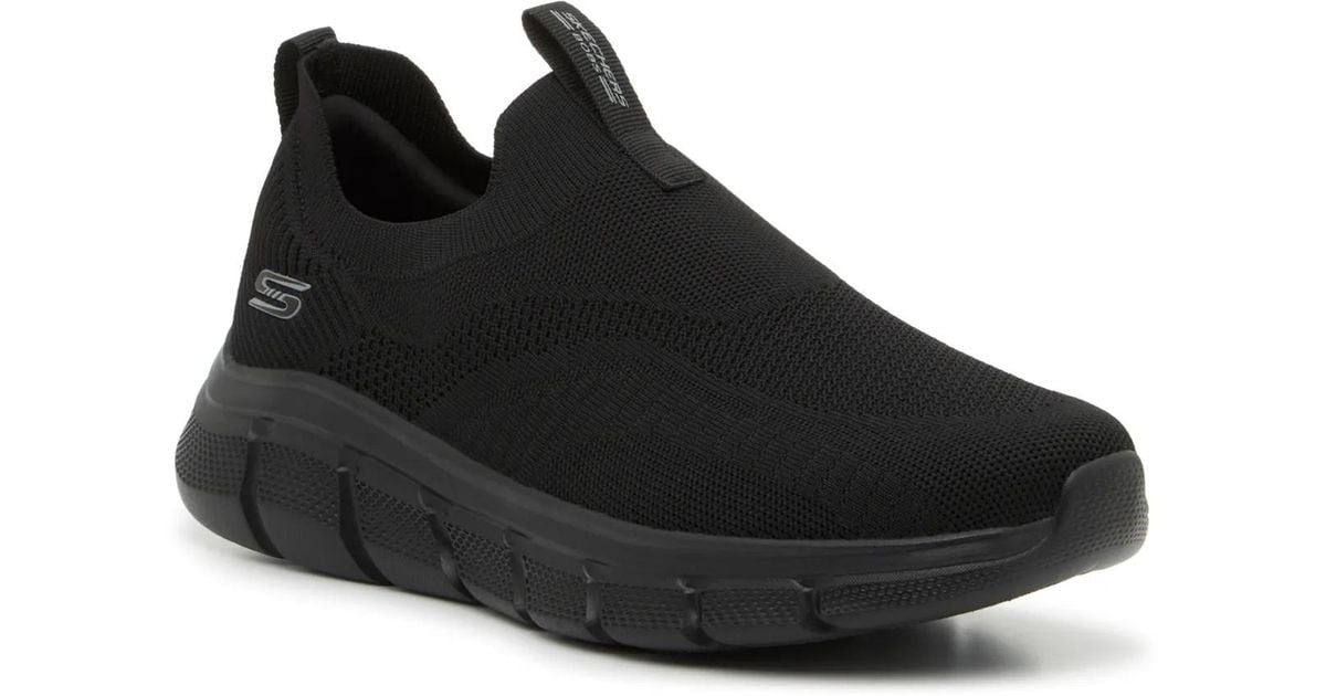 Skechers Extra Wide Width B Flex Frigid Edge Slipon Sneaker in Black ...
